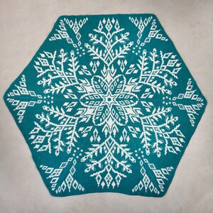 Arctic Bloom - Overlay Mosaic Snowflake - Etsy