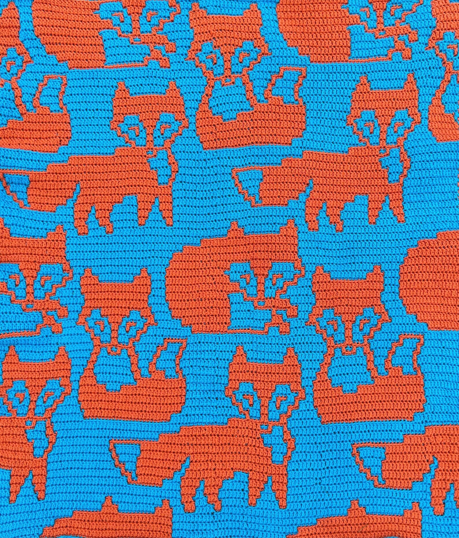 Outfoxed Overlay Mosaic Crochet Pattern - Etsy