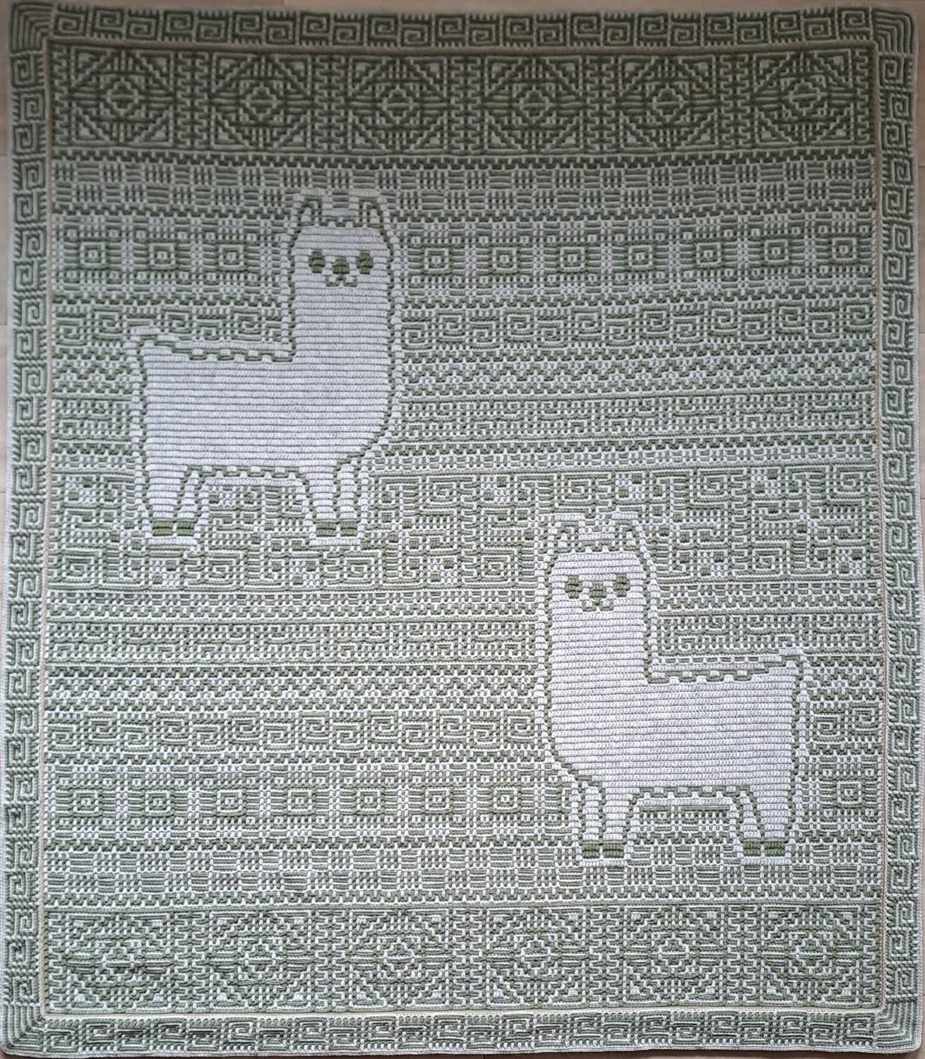 Spitting Image - Overlay Mosaic Crochet - Pattern Only - Llamas - Etsy