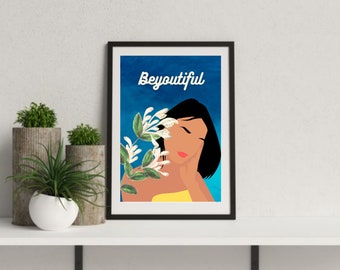 Beyoutiful Wall Art | Etsy