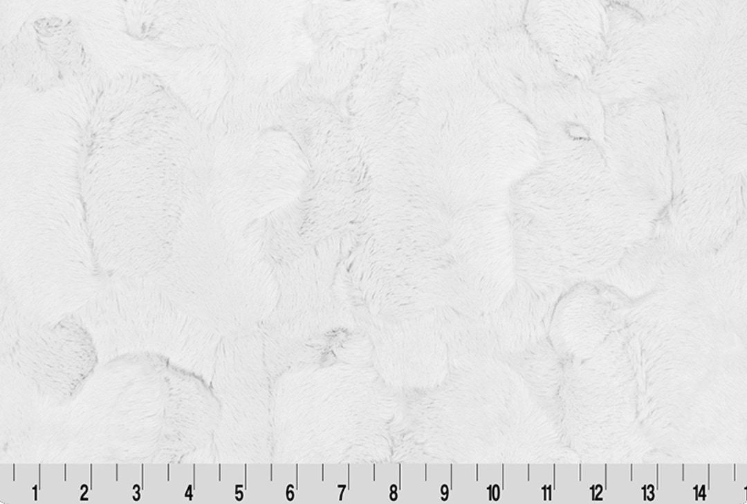Shannon Fabrics Minky - Luxe Cuddle® Hide Snow/60" Wide - Shannon ...