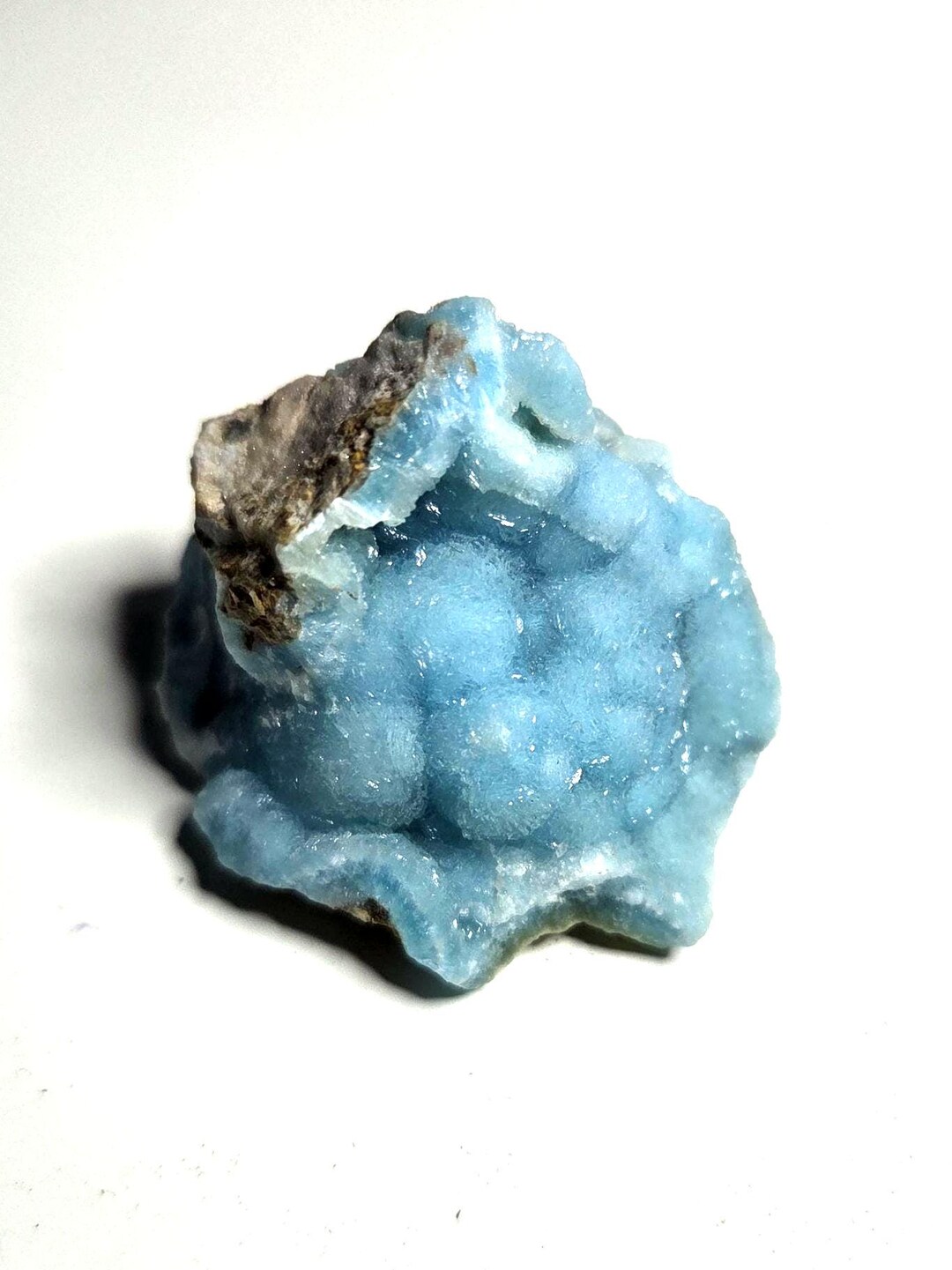 Blue Aragonite on Matrix - Etsy