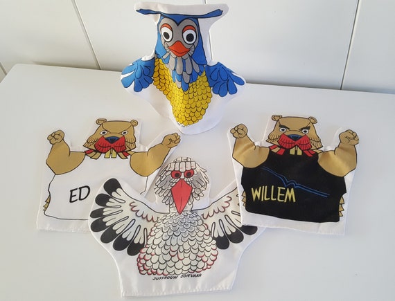 Toys & Games Fabeltjeskrant hand puppet puppet puppet vintage hand ...