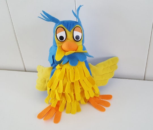 Toys & Games Fabeltjeskrant hand puppet puppet puppet vintage hand ...