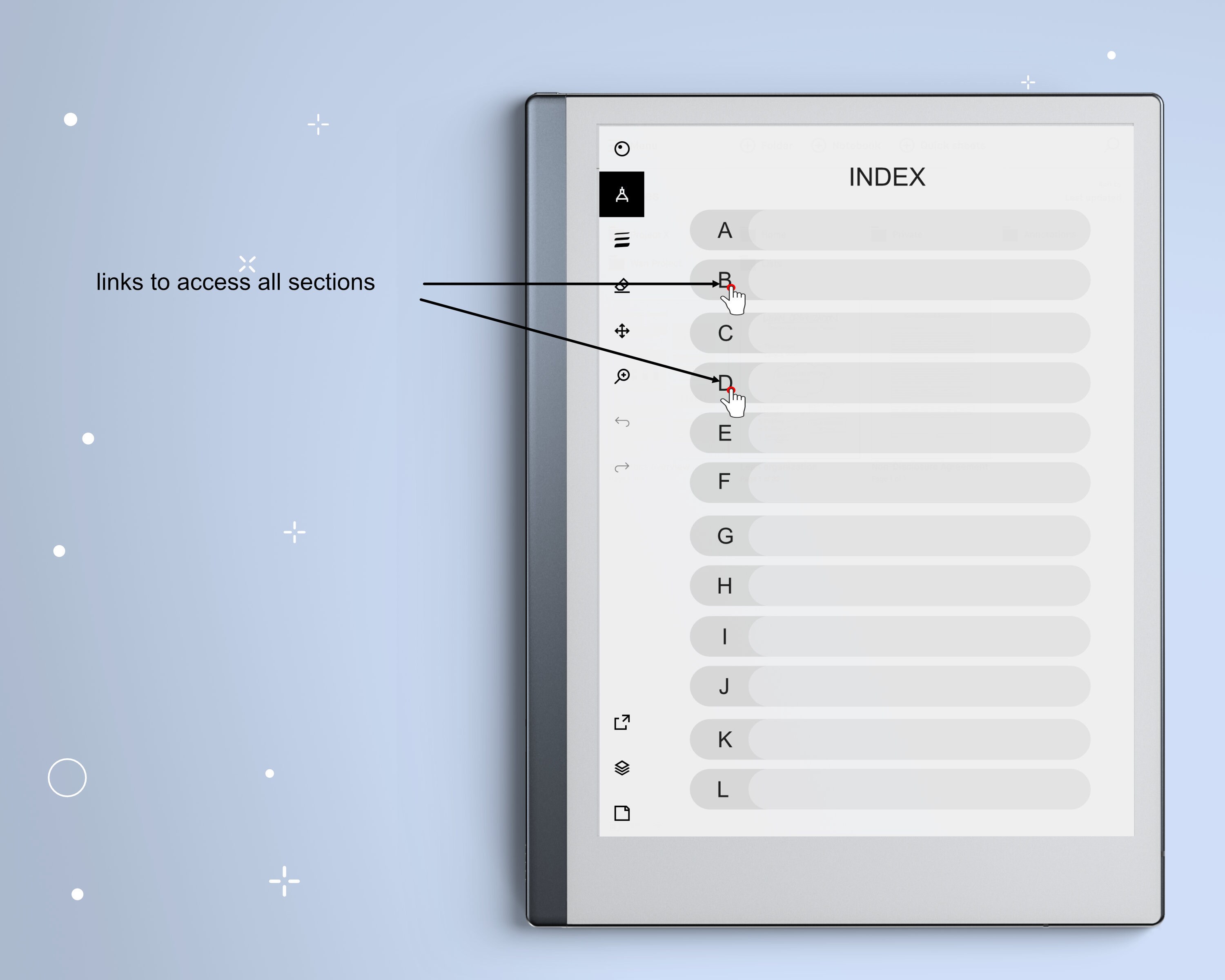 Remarkable 2 Templates Digital Notebook Hyperlinked PDF - Etsy Ireland