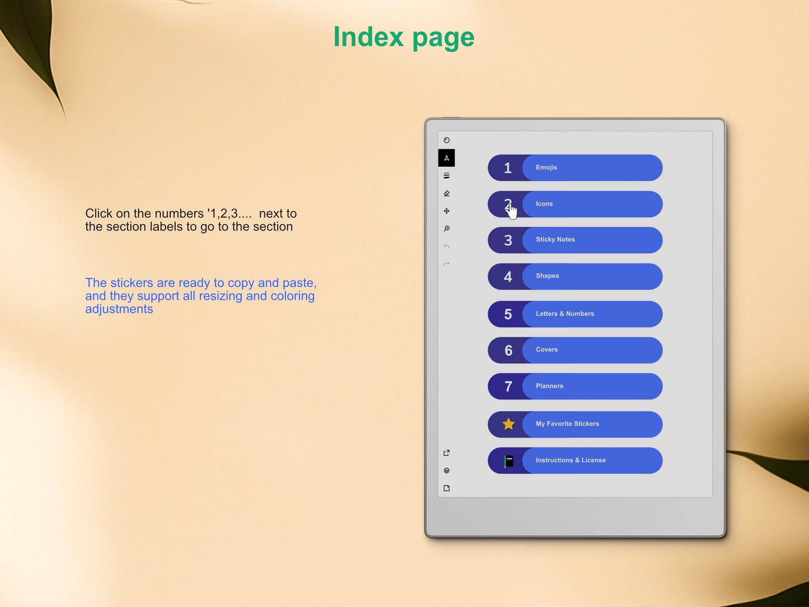 Editable Stickers for Remarkable – 2000+ Icons, Notes, Shapes & More ...