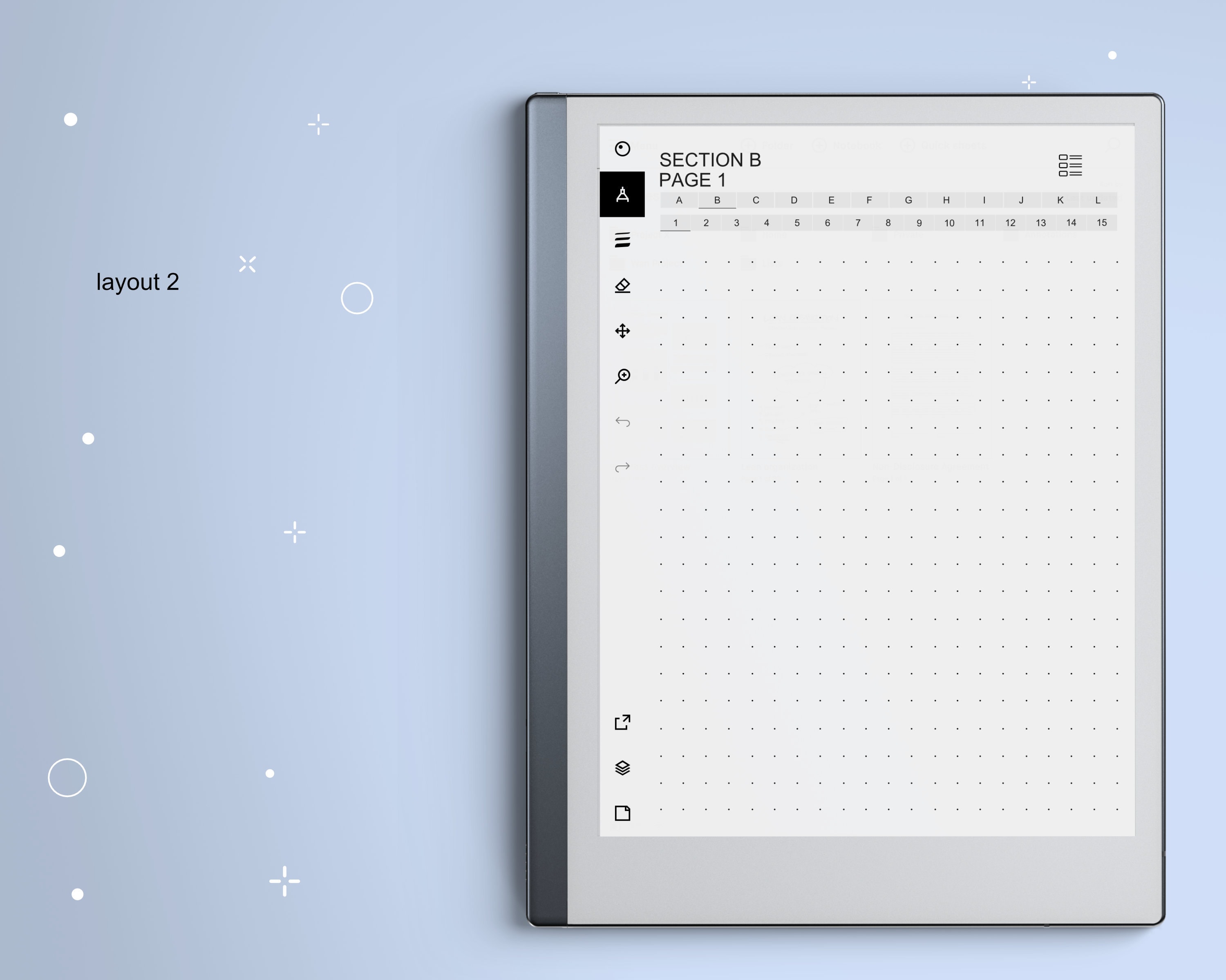 Remarkable 2 Templates Digital Notebook Hyperlinked PDF - Etsy Ireland