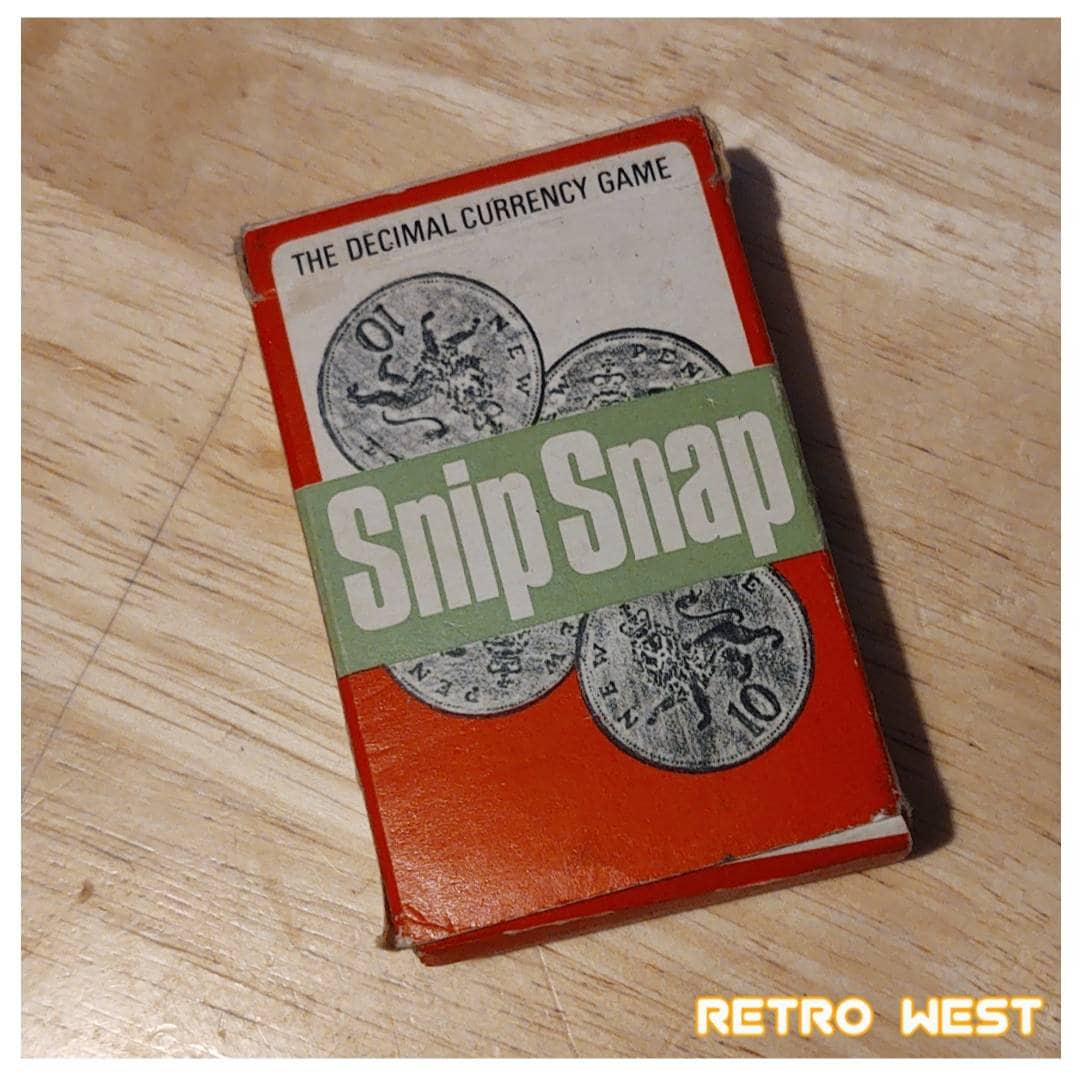 Vintage Snip Snap Decimal Currency Card Game - Etsy