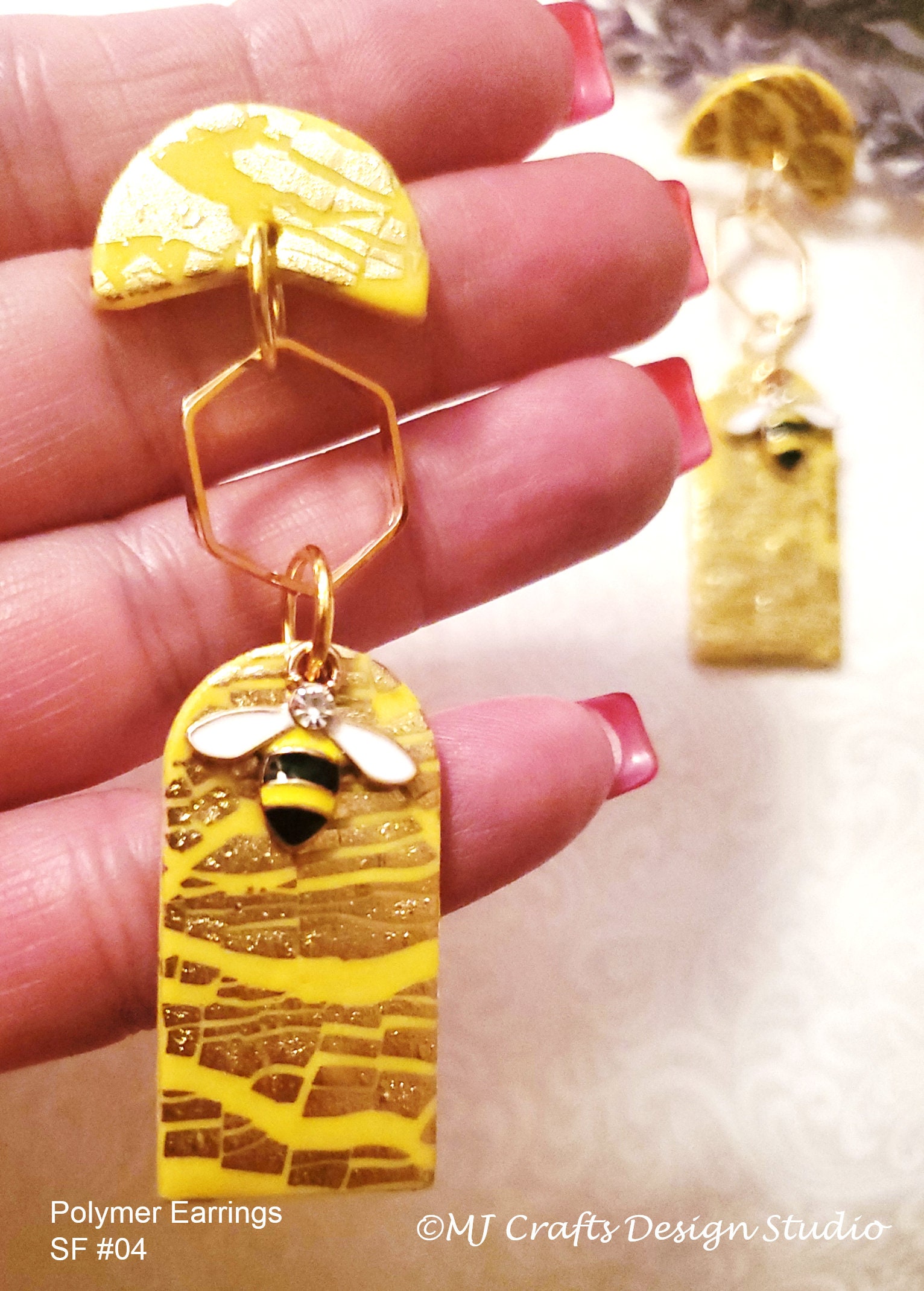 Spring Earring Designs Handmade