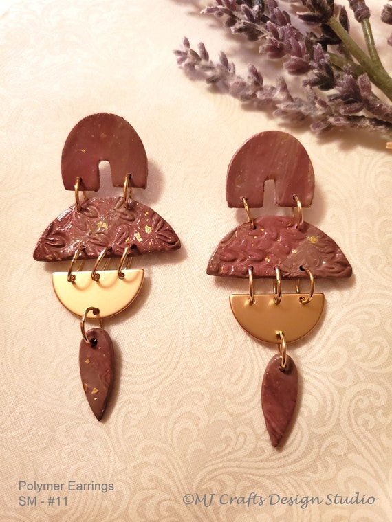 Spring Earring Designs Handmade