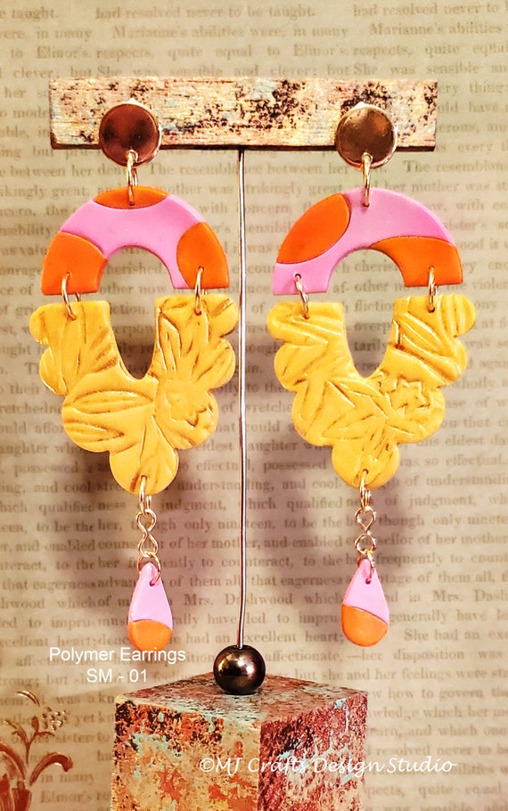 Spring Earring Designs Handmade