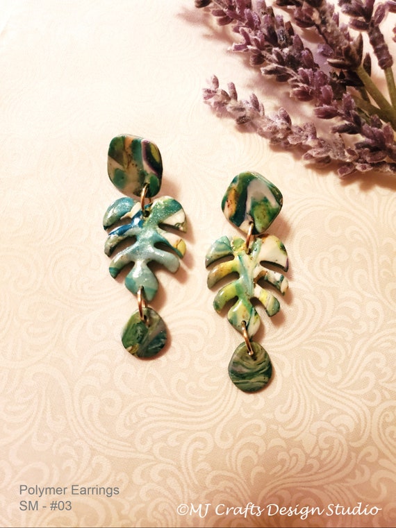 Spring Earring Designs Handmade