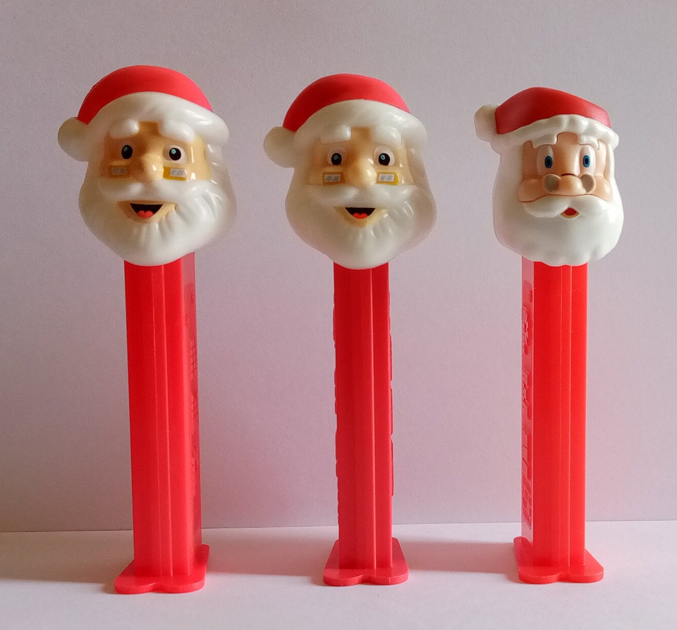 8 Santa Claus Pez Dispensers Pez Candy Red Pez Dispensers 3 - Etsy