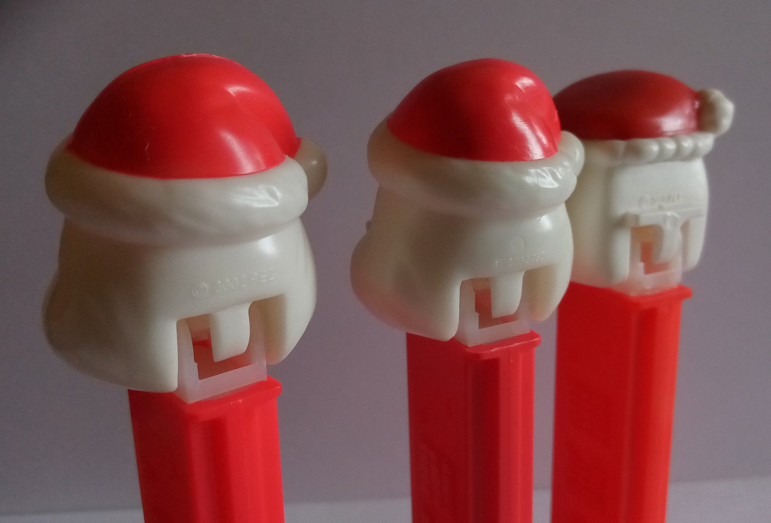 8 Santa Claus Pez Dispensers Pez Candy Red Pez Dispensers 3 - Etsy