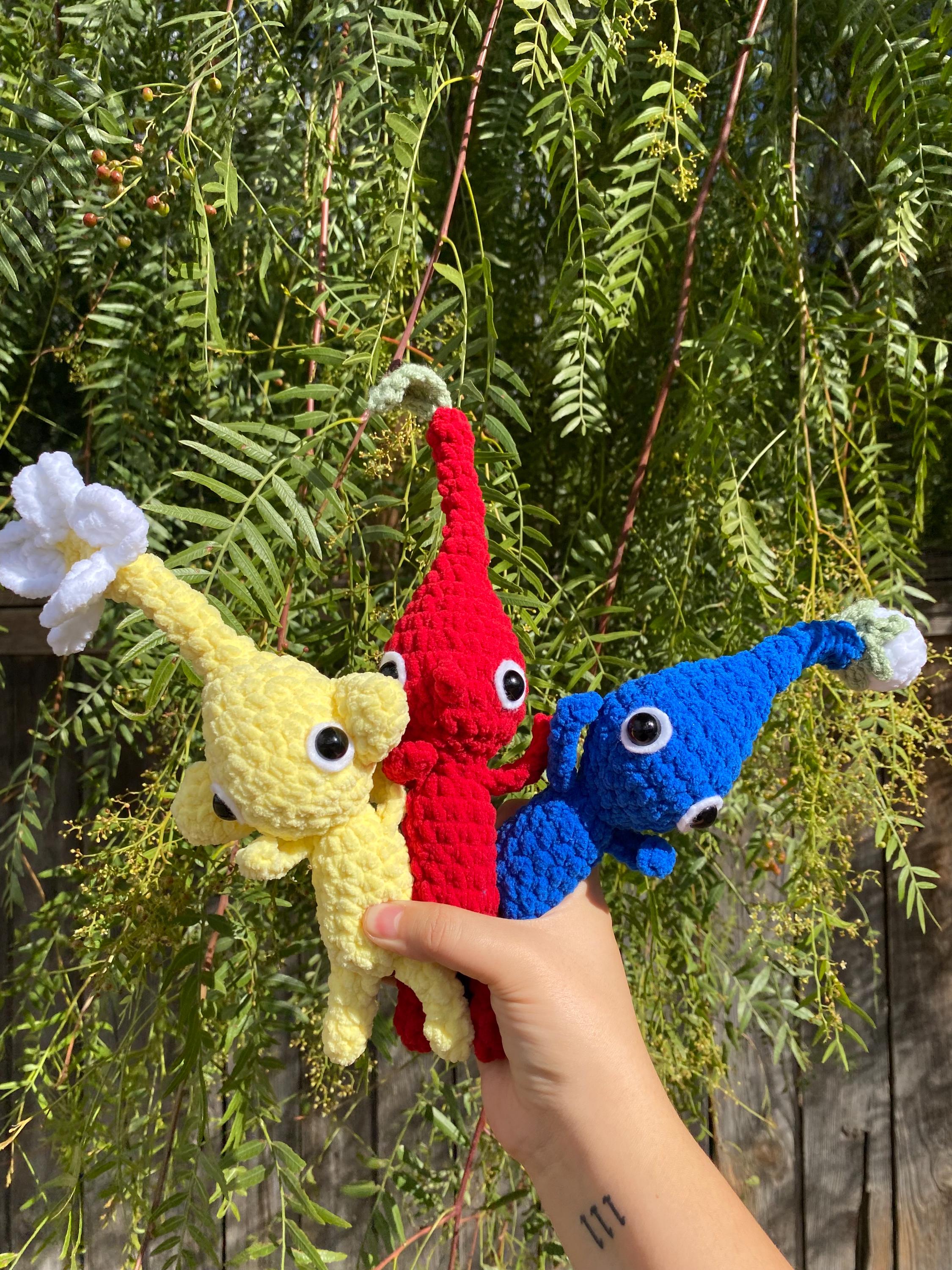 Crocheted Pikmin | Video Game Character - Etsy