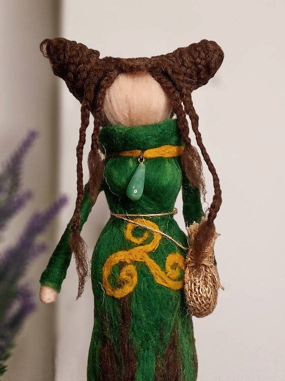 Aulora Spirit Doll Magic doll OOAK Doll Art Doll Needle Felted Doll ...