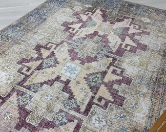 Muted Green Rug - Etsy