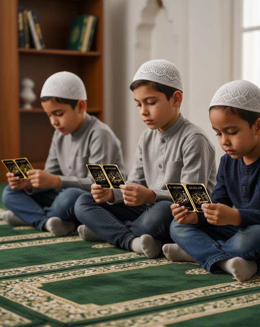 99 Names of Allah Flash Cards | Asma Ul Husna Dua Cards | Islamic ...