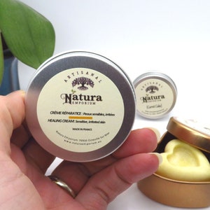 Mini Skin Care Set Healing Cream, Lotion Bar & Lip Balm Spa Set Travel ...