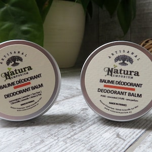 Natural & Vegan Deodorant Bar or Balm | Solid Deodorant Bar | Plastic ...