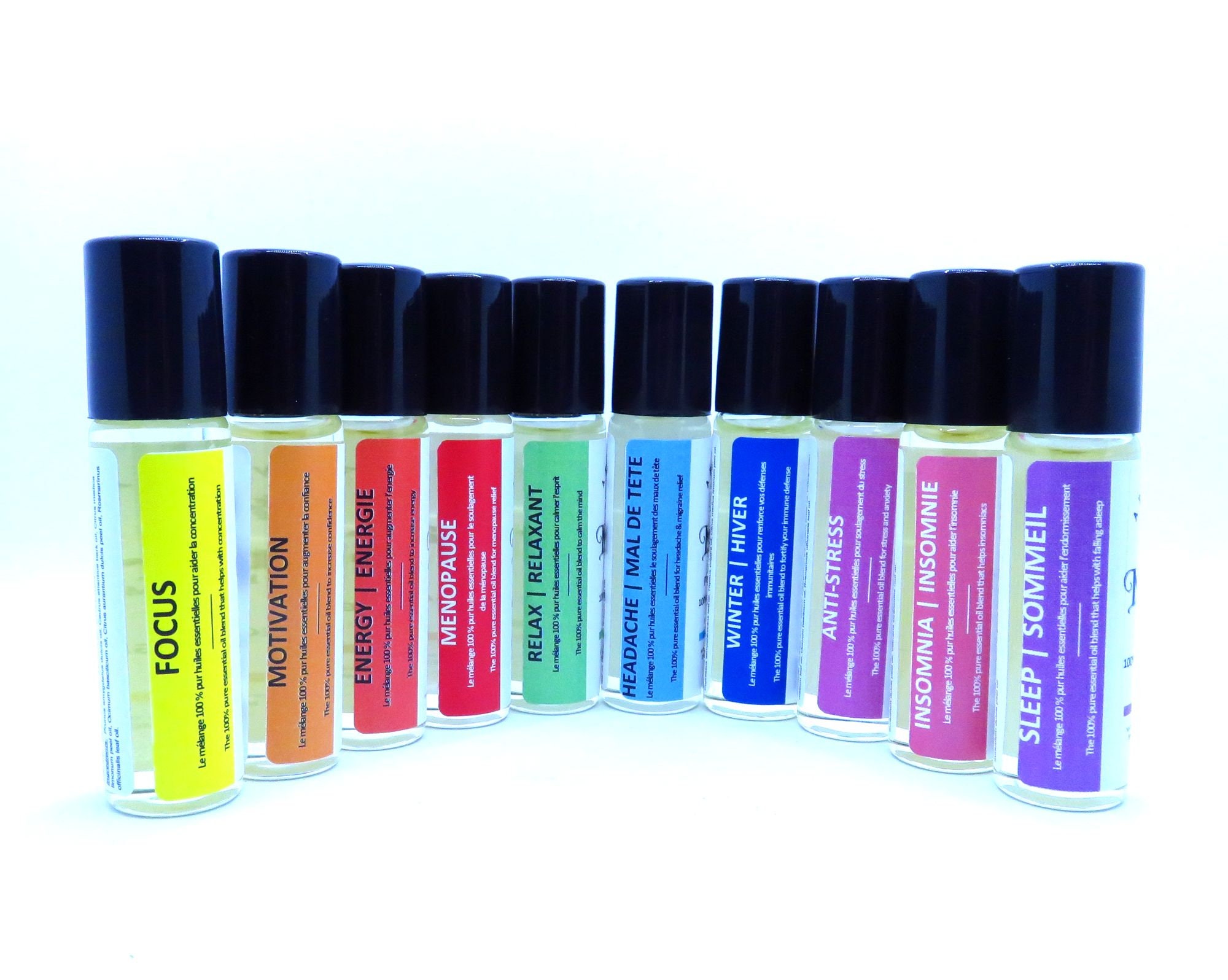 Roll on Essential Oil Blends Roller Ball Aromatherapy Oils - Etsy