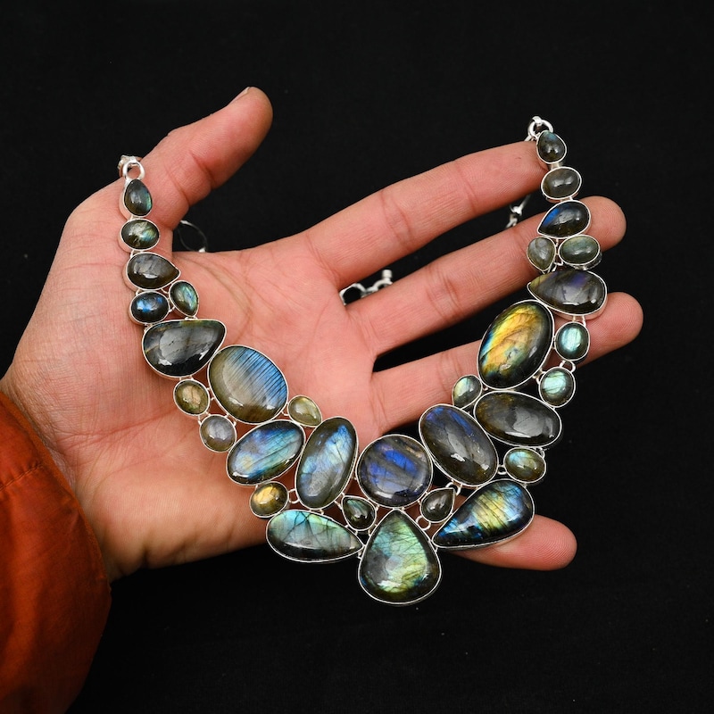 Labradorite Jewelry - Etsy