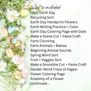 Spring Unit Study - Etsy