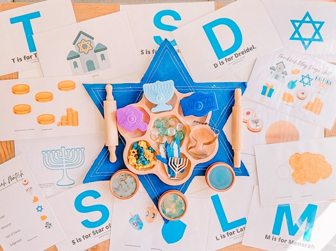 Hanukkah Printable Activities - Etsy