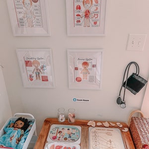 Hospital Dramatic Play Unit - Etsy