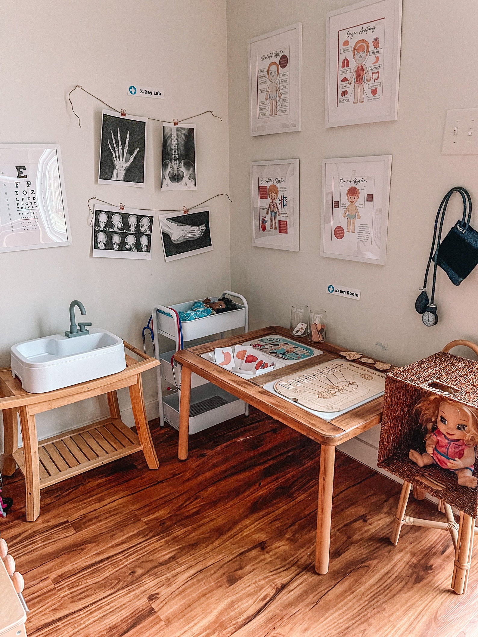 Hospital Dramatic Play Unit - Etsy