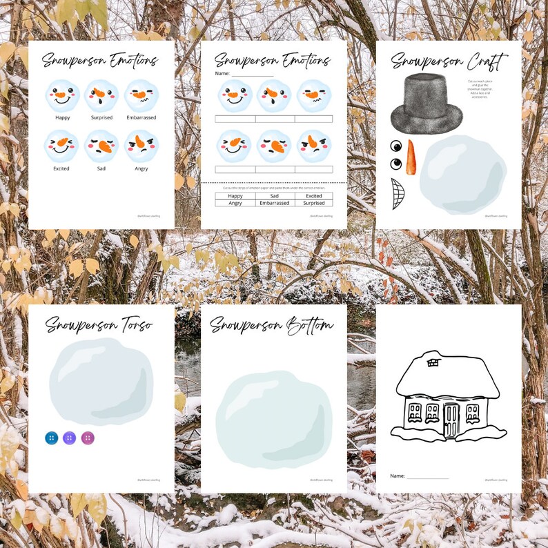 Winter Unit Study - Etsy
