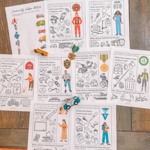 Transportation Activity Pack - Etsy