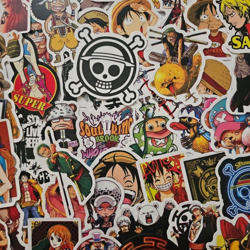 One Piece Vinyl Stickers - Etsy