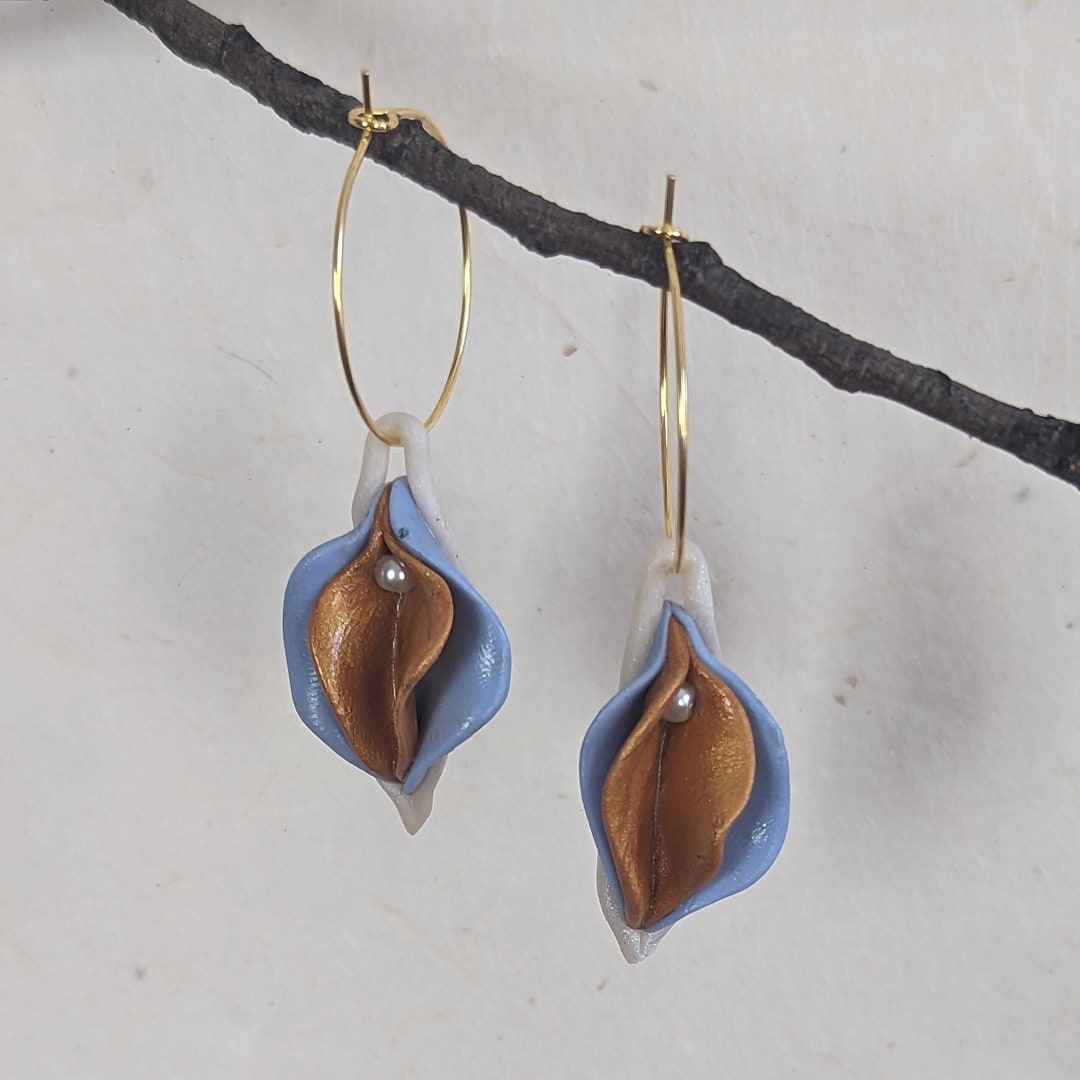 Vulva Jewelry Vulva Earrings Feminist Earrings Yoni Jewelry Etsy
