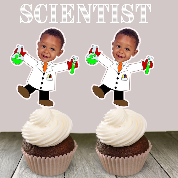 Science Cake Topper - Etsy