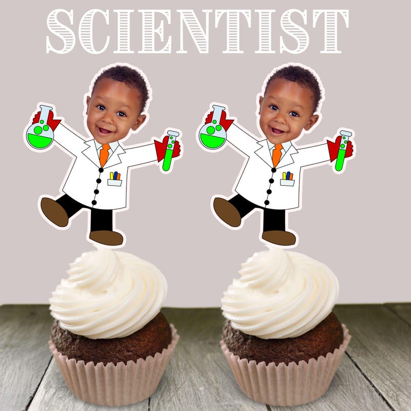 Science Cake Topper - Etsy