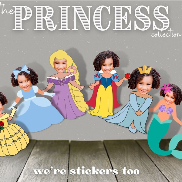 Princess Cake Topper - Etsy