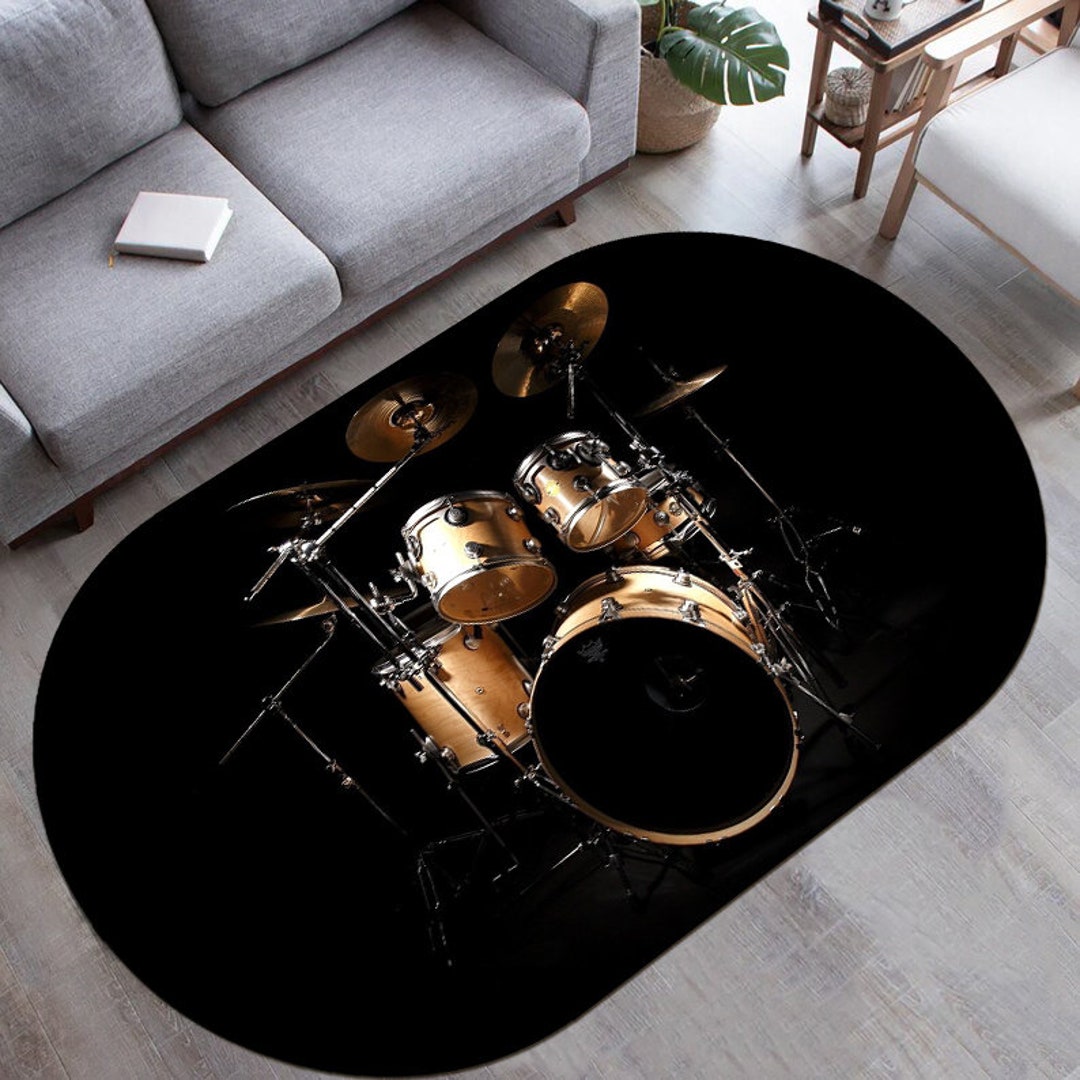 Rug for Young Room,music Rug,drum Rug,rugs for Living Room,gift for Him ...