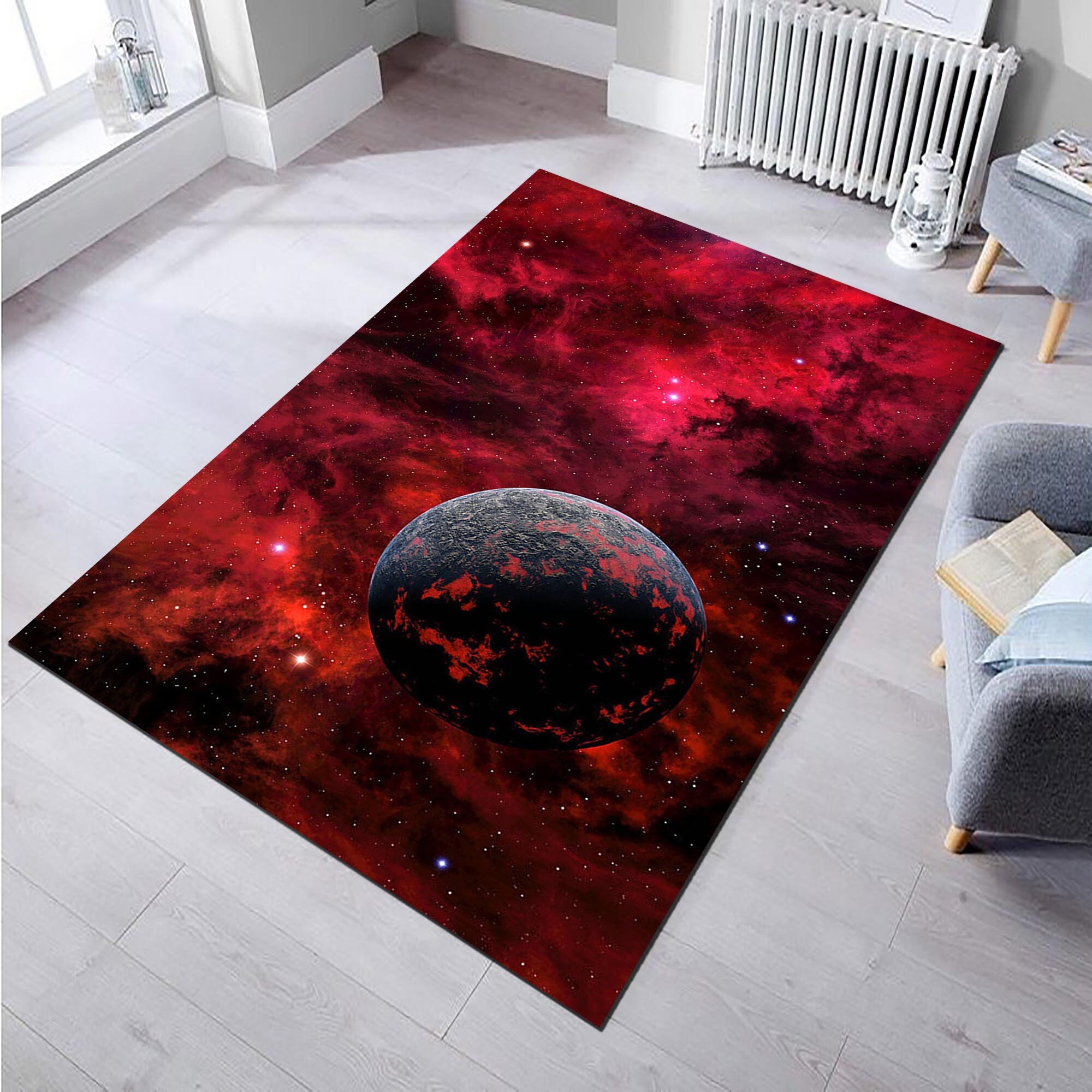 Planets Rug Space Rug Popular Rug Decorative Rugarea Rug | Etsy