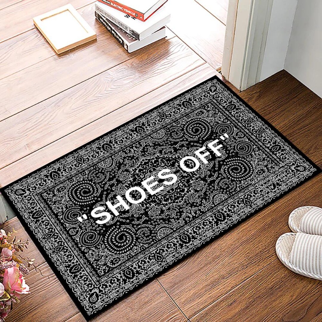 Classic Door Mat, Shoes off Doormat, Housewarming Gift, Floor Mat ...