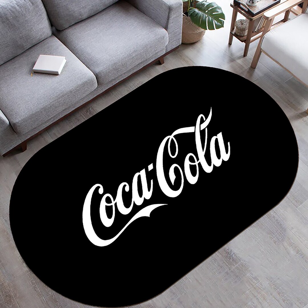 Coca Cola Rug Coca Cola Carpet Aesthetic Design Area Rug - Etsy