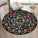 Mandala Rug, Round Rug,popular Rug,circle Rug, Home Decor Rug, Round ...