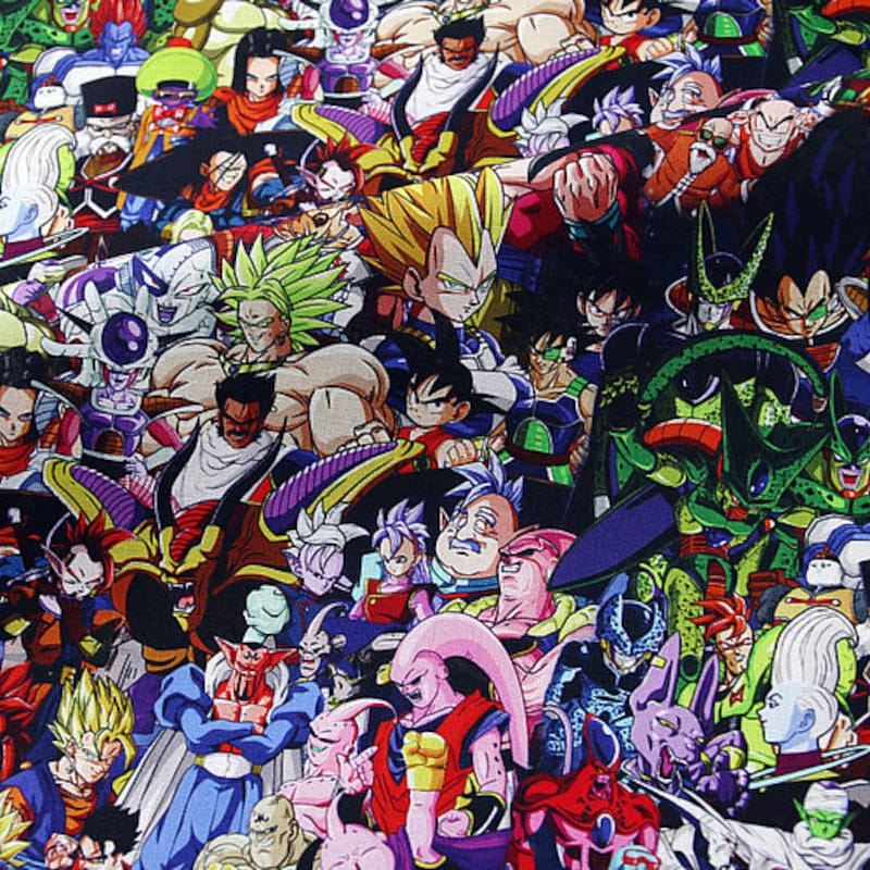Anime Fabric - Etsy