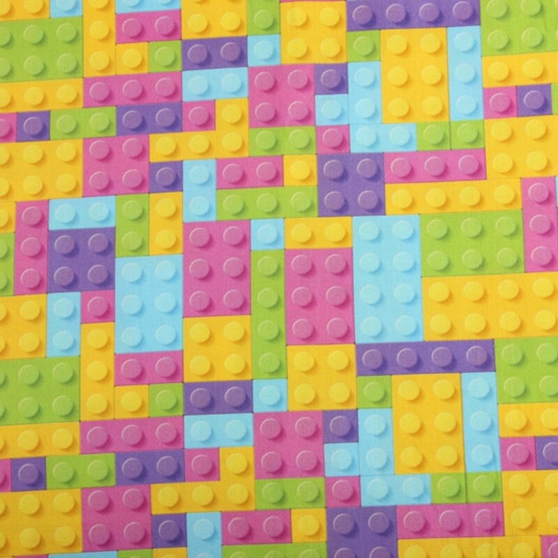 Legos Fabric - Etsy