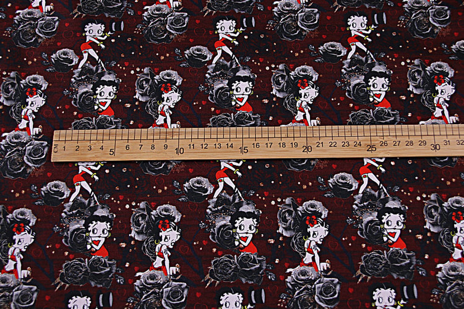 Betty Boop Fabric Jazz Age Flapper Cartoon Anime Cotton Fabric - Etsy