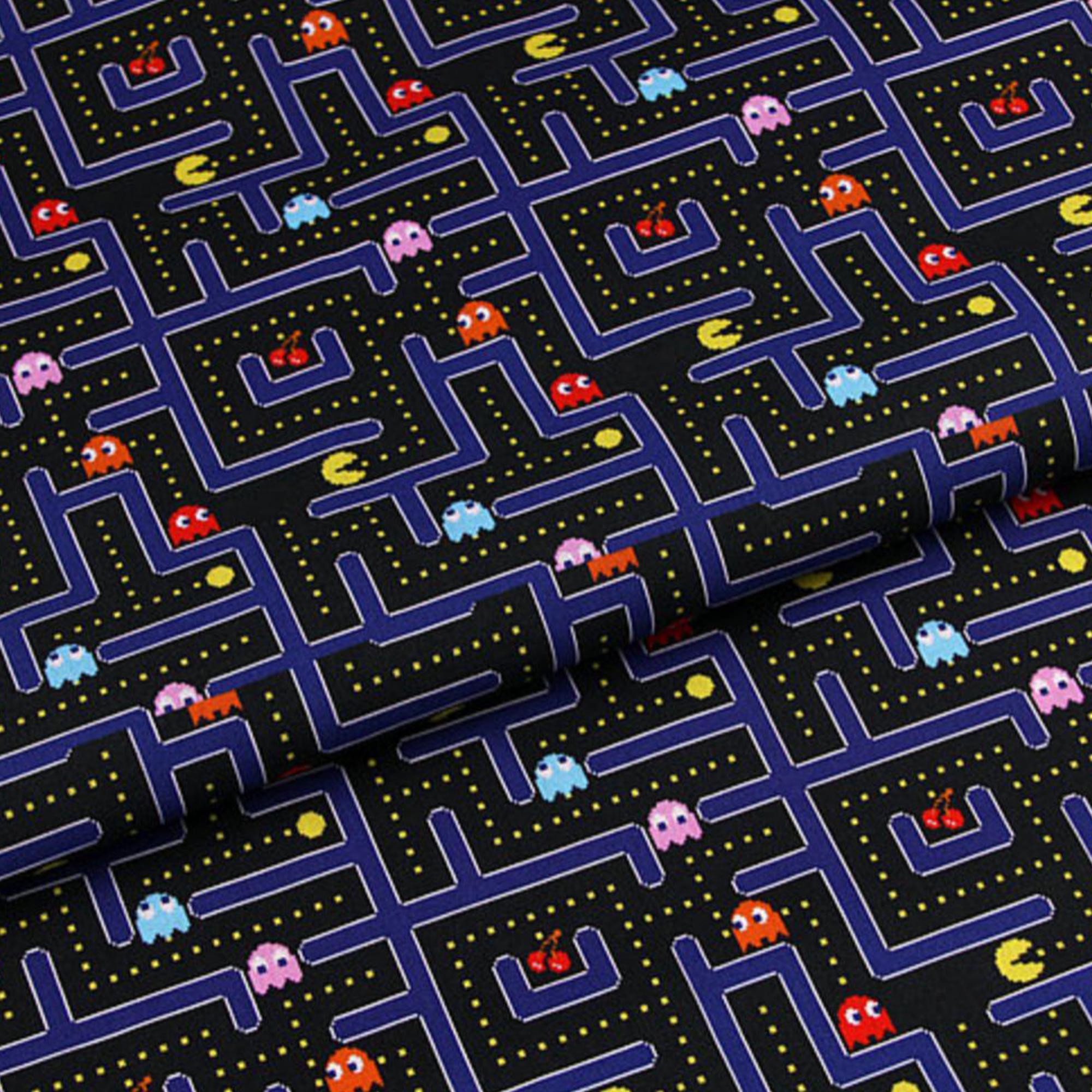 Classic Game Fabric Video Game Fabric 100% Cotton Fabric by the Half ...
