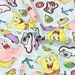 Spongebob Squarepants Fabric Spongebob Patrick Cartoon Anime Cotton ...