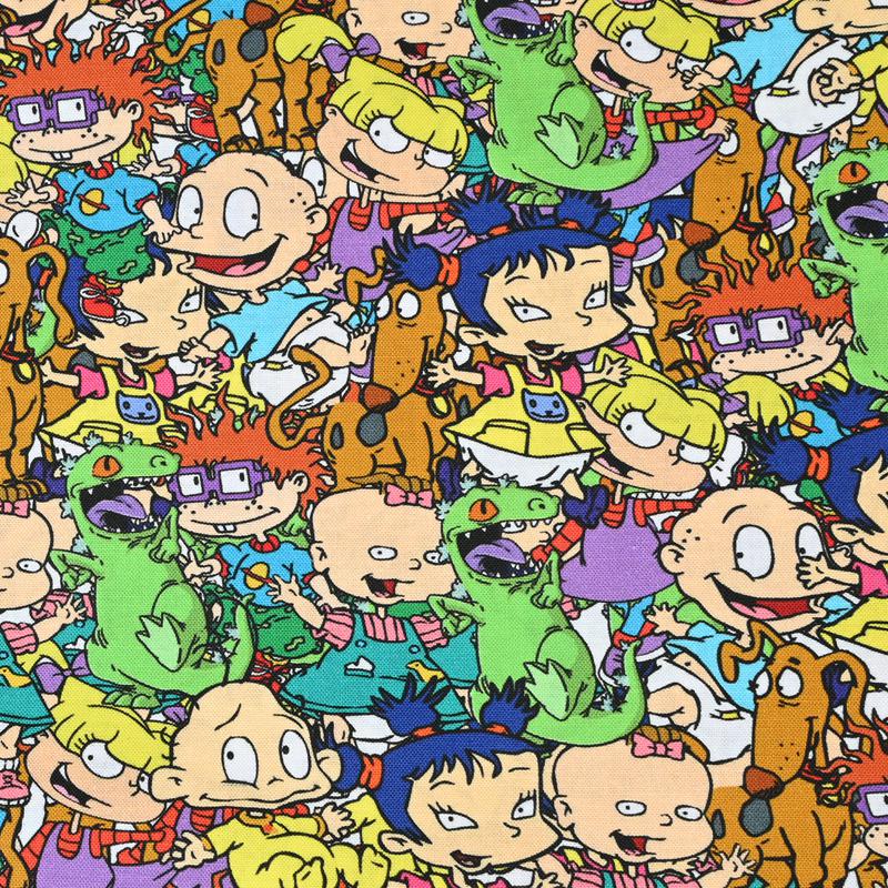 Rugrats Fabric Cartoon Anime Cotton Fabric by the Half Yard - Etsy