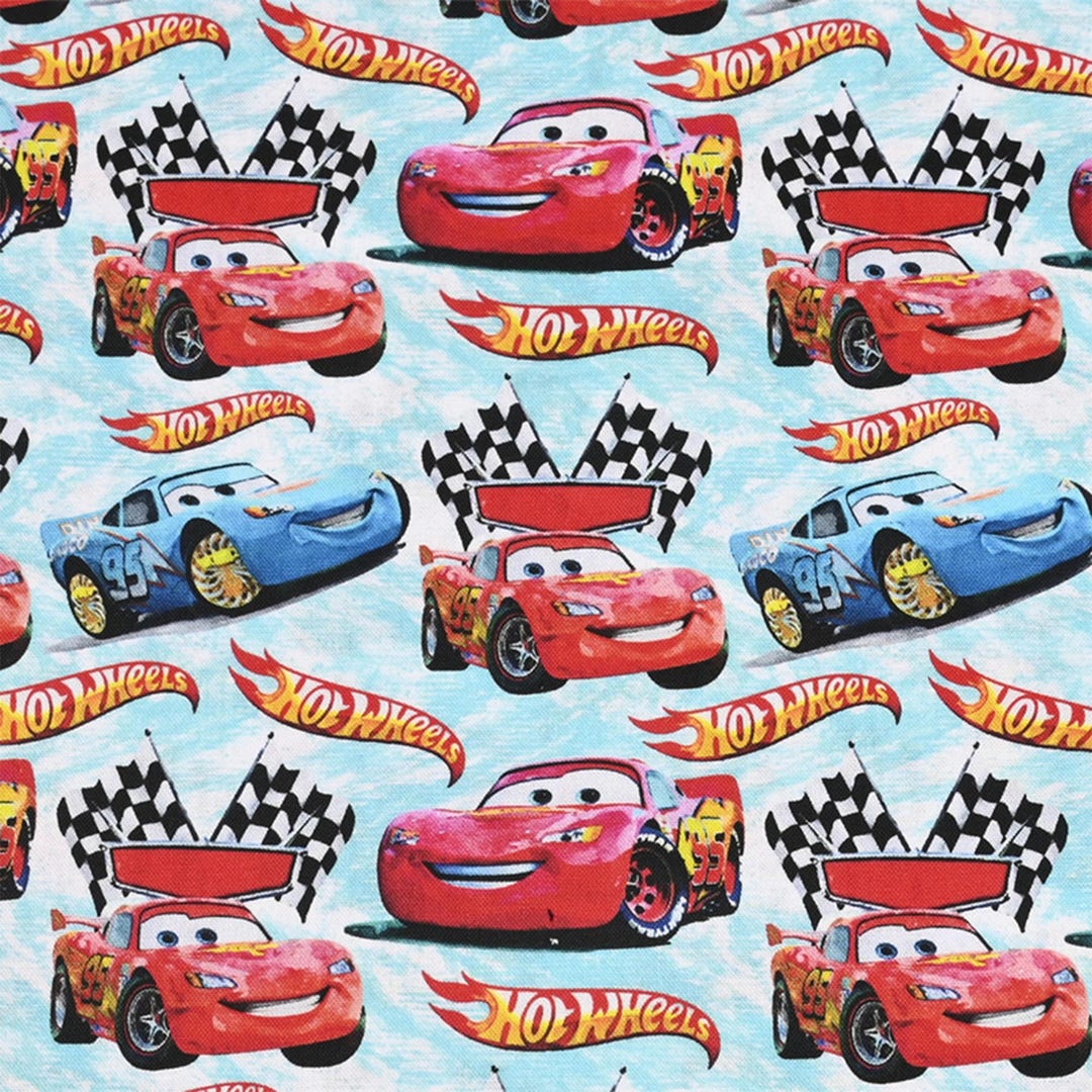 Disney Cars Fabric Lightning Mcqueen Fabric Cartoon Anime Cotton Fabric ...