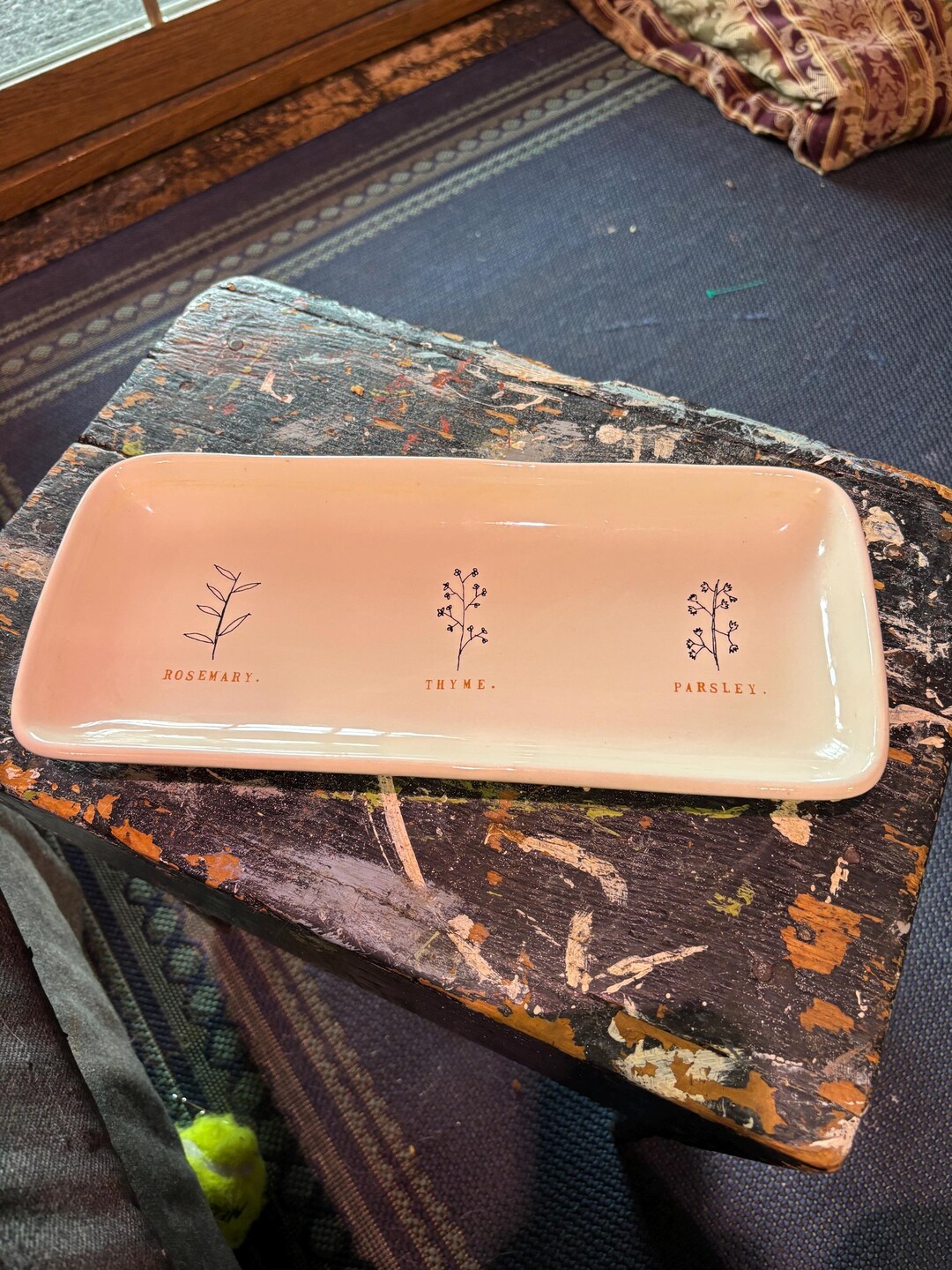 Rae Dunn Herb Platter - Etsy